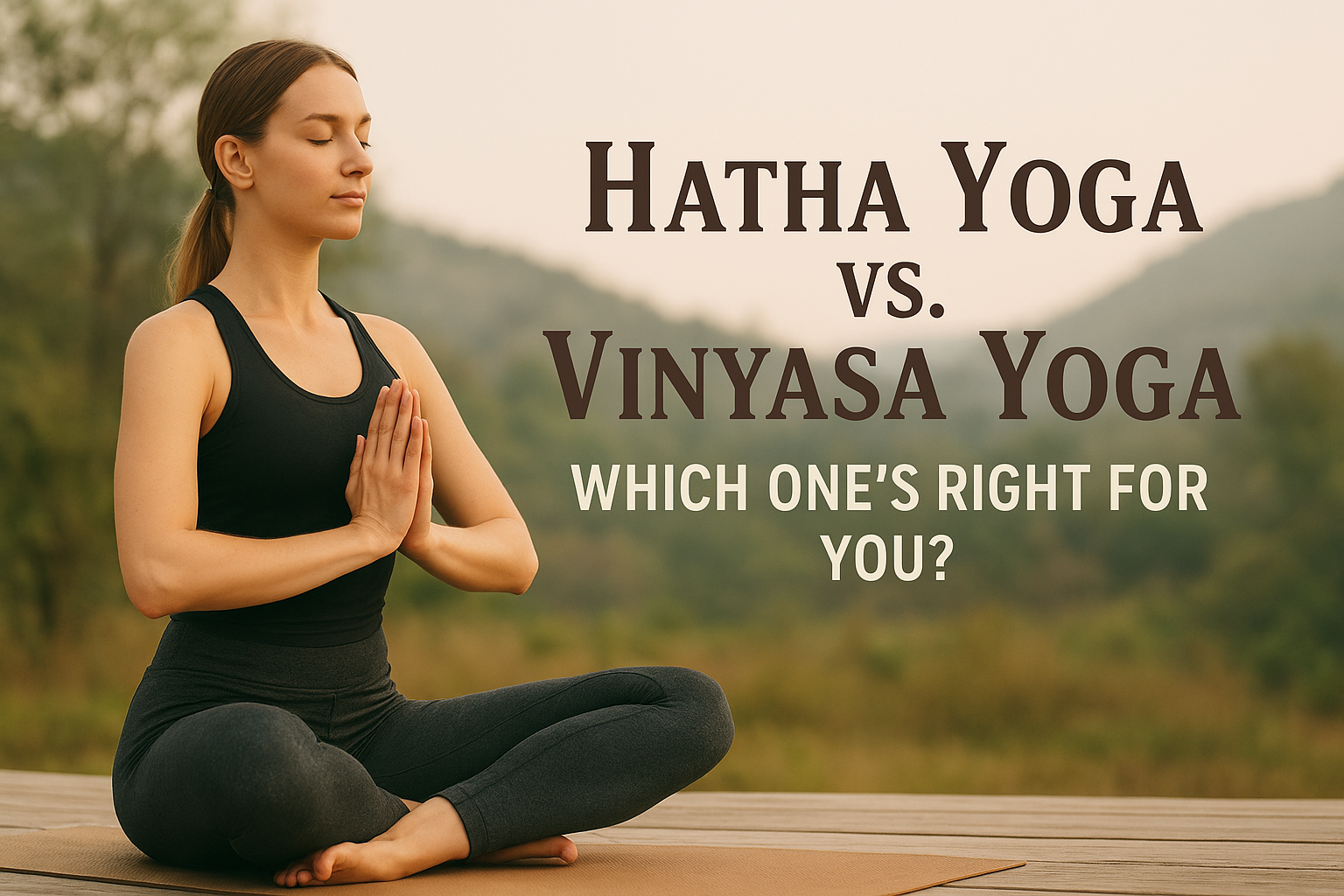 Hatha Yoga vs. Vinyasa Yoga: Which One’s Right for You? - YOGMAY